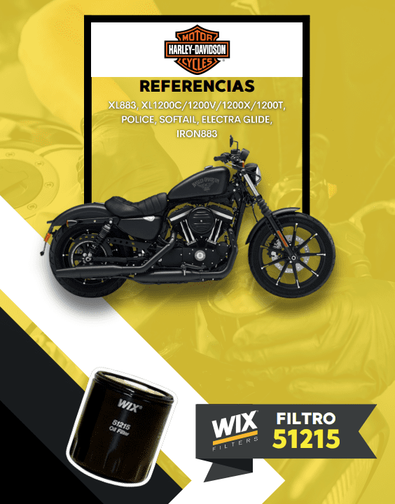 FILTRO DE ACEITE WIX 51215 - Tire City
